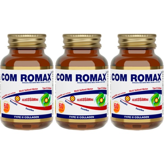Com Romax 60 Tablet 3 Adet Fiyatı - Taksit Seçenekleri