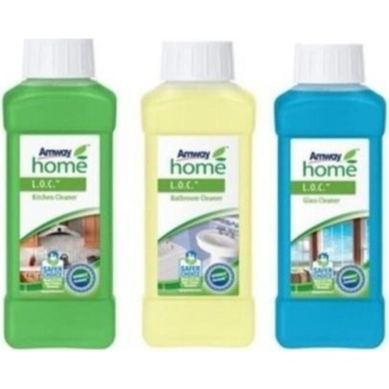 Amway Home Loc Mutfak Banyo Cam Temizleyici 3'lü Set Fiyatı