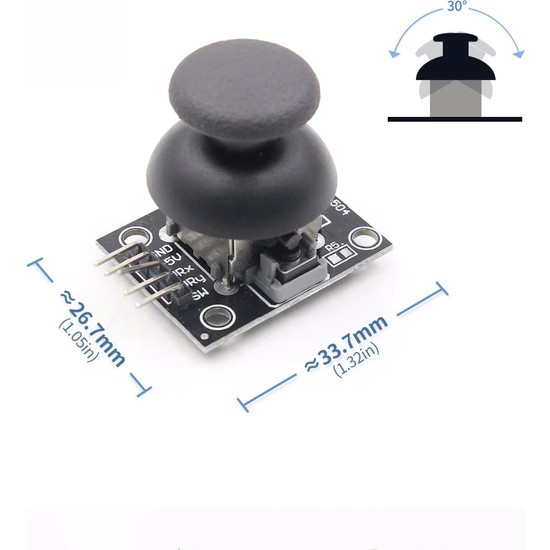 OEM Roba Arduino Joystick Modül KY-023 Xy Ps2 Oyun Kumanda Fiyatı