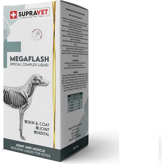 Supra Vet Köpekler Için Eklem ve Kas Geliştirici Likit Fiyatı