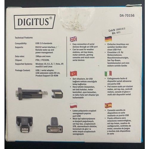 Digitus Usb- Serial Converter Fiyatı - Taksit Seçenekleri
