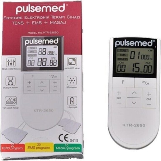 Pulsemed Şarjlı Entegre Elektronik Terapi Cihazı Tens + Ems Fiyatı