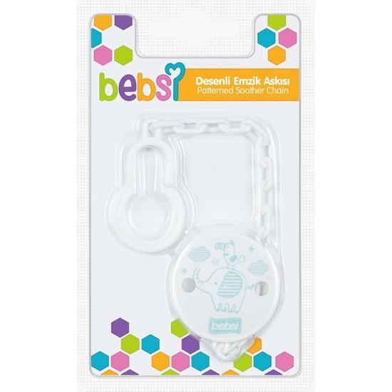 Bebsi 249 Desenli Emzik Askısı Mavi Fiyatı - Taksit Seçenekleri