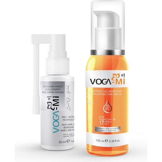 Voga-Mi Dökülme Karşıtı Saç Bakım Serumu + Bitkisel Saç Fiyatı