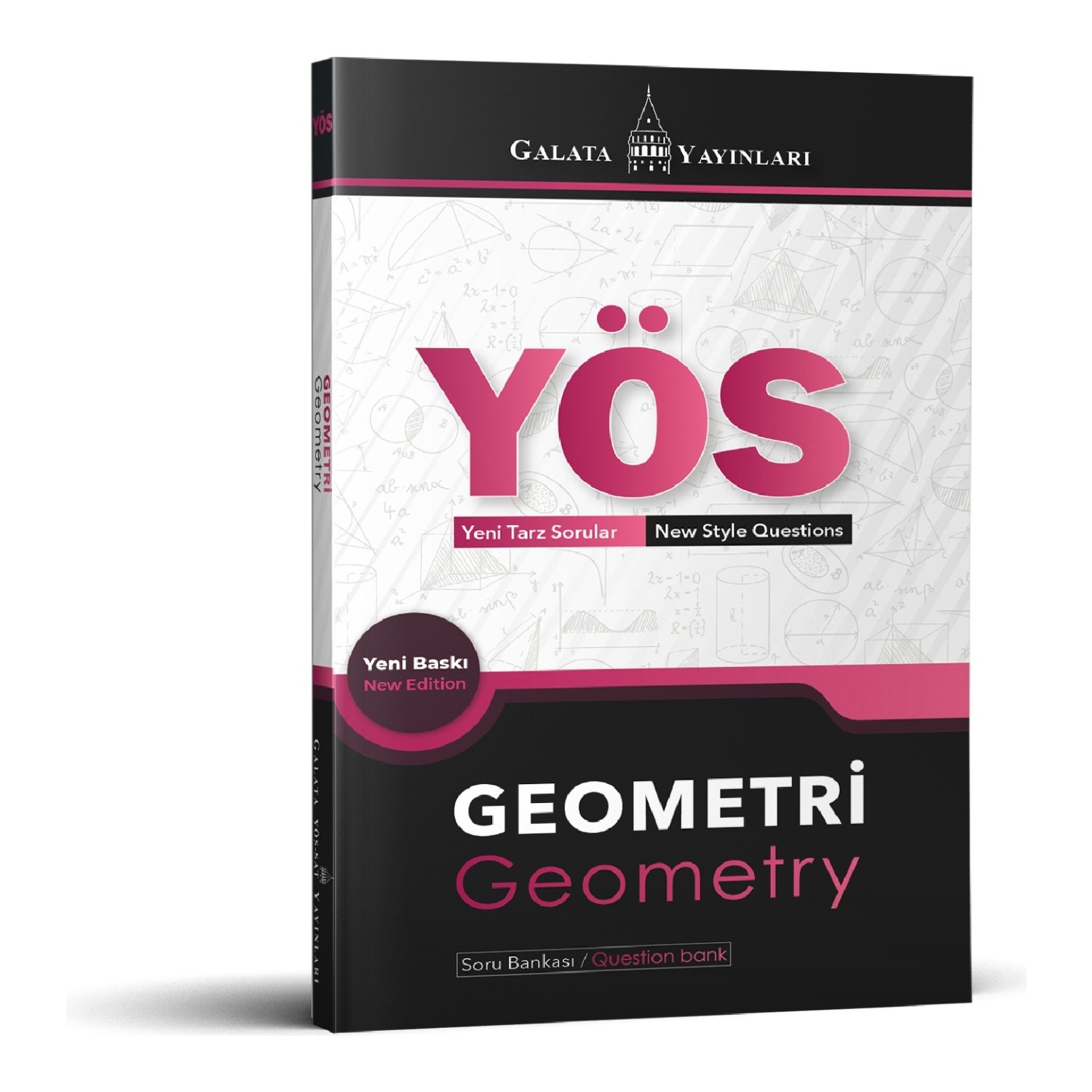 Galata Eğitim YÖS Kolay Geometri Soru Bankası(Yeni Baskı) Kitabı