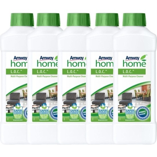 Amway Loc Çok Amaçlı Temizleyici 1 Litre 5 Adet Fiyatı