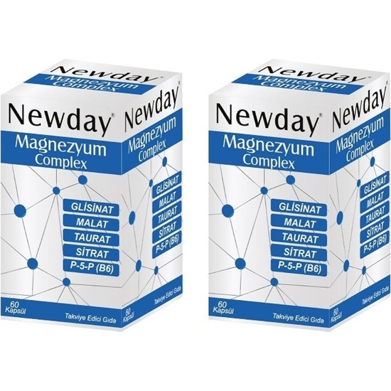 Newday Magnezyum Complex 2x Fiyatı - Taksit Seçenekleri