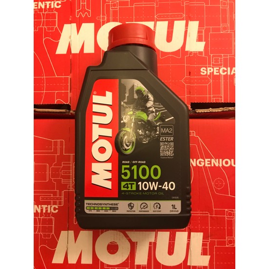 Motul 5100 10W-40 4t 1 Litre (09.2022 Tarihli) Fiyatı