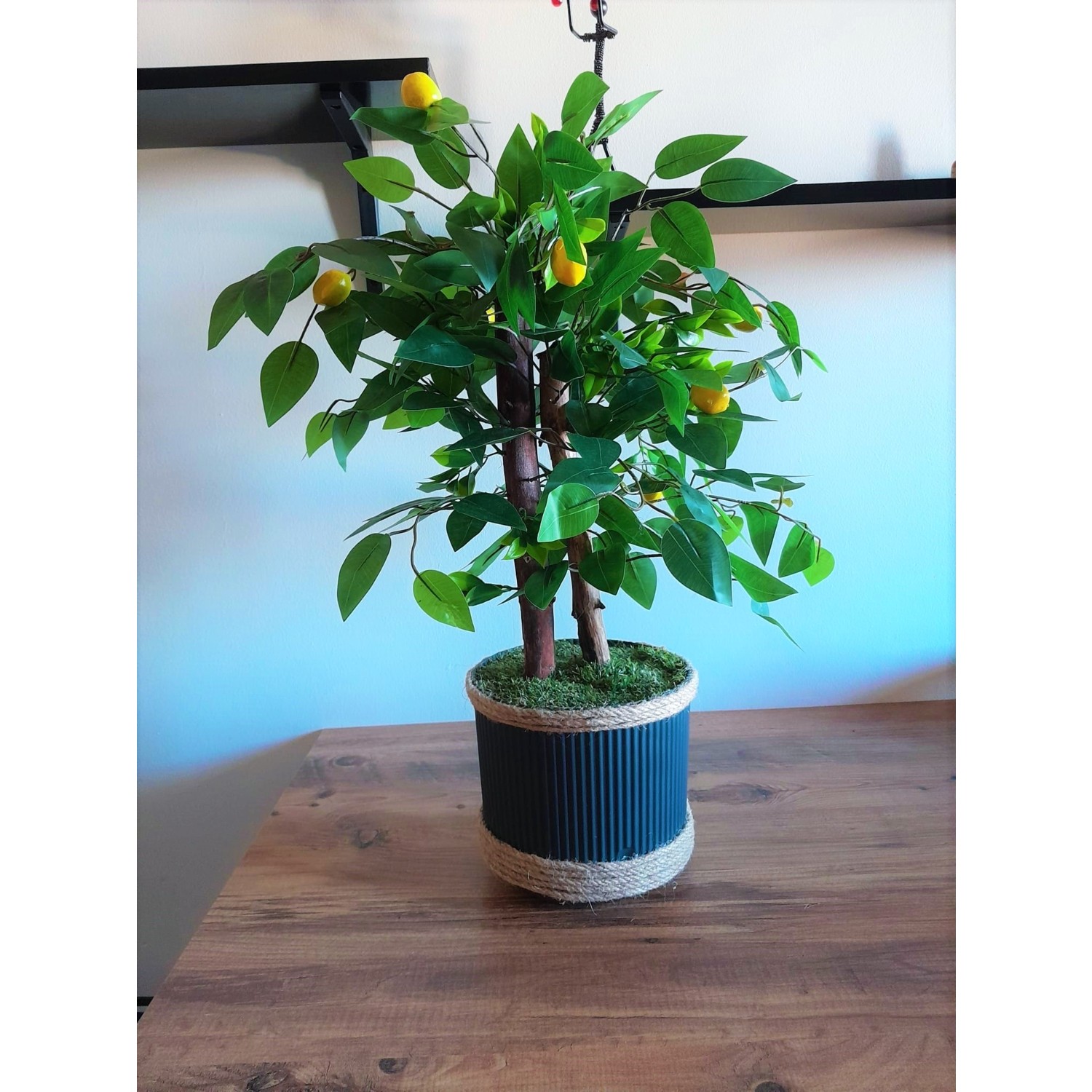 Botanik Bahçesi Yapay Limon Ağacı 60 cm Boy Çok Doğal Gerçek Fiyatı