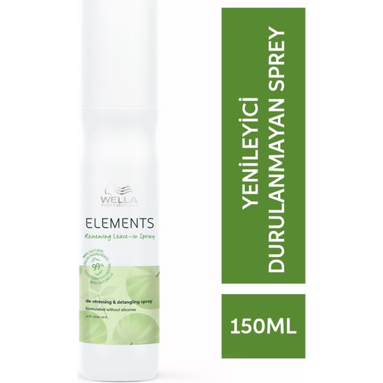 Wella Elements Renewing Leave-In Spray 150ML. Fiyatı