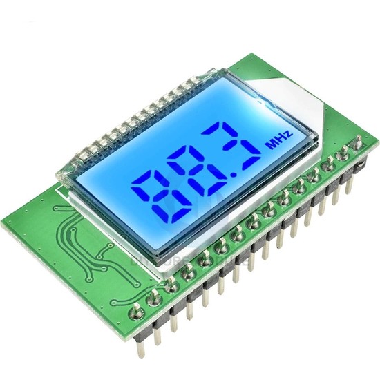Sensör Modül Fm Radyo Alıcısı Rx V2.0 LCD Penerima Radyo Fiyatı