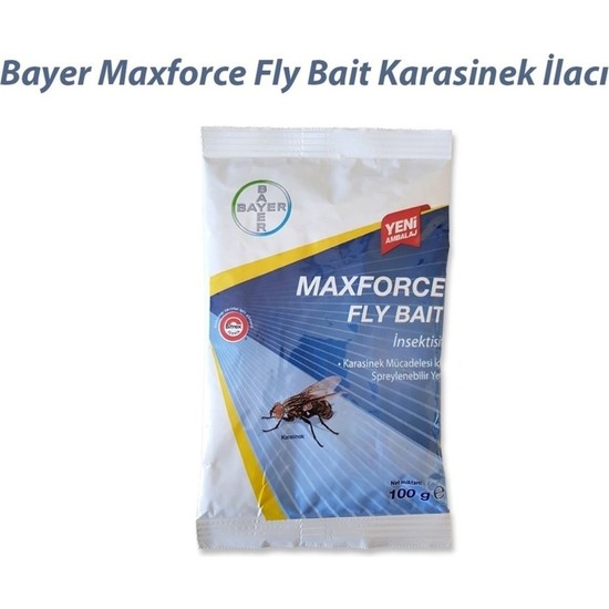 Bayer Maxforce Fly Bait Wg 100 gr Granül Kara Sinek Ilacı Fiyatı
