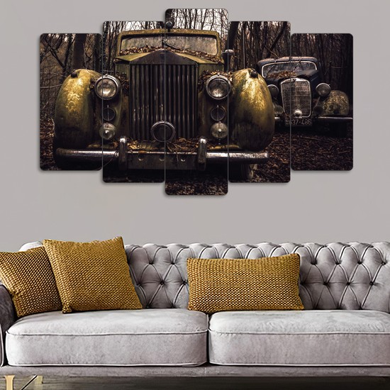 ZEVAHİR MOBİLYA DEKORASYON Zevahir Mdf Classic Araba Tablo Fiyatı