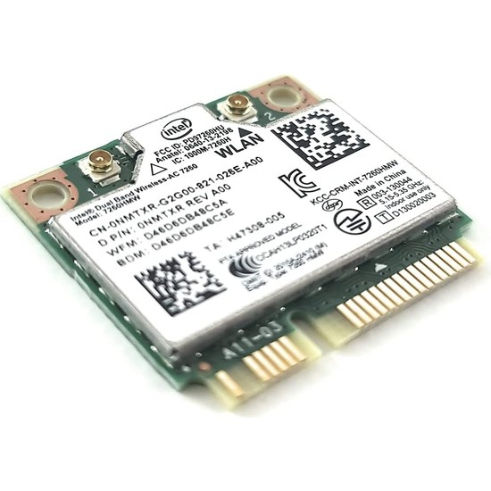 Intel Dual Band AC7260 Ac 7260HMW Wifi Bluetooth 4 0 Pcıe Fiyatı