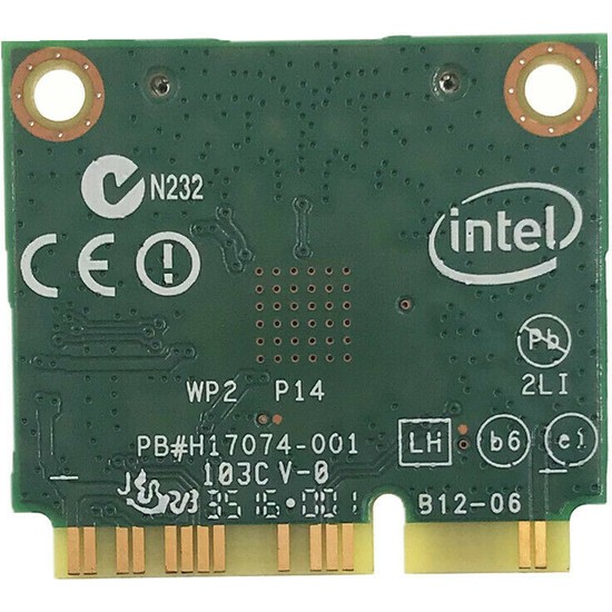 Intel Dual Band AC7260 Ac 7260HMW Wifi Bluetooth 4 0 Pcıe Fiyatı