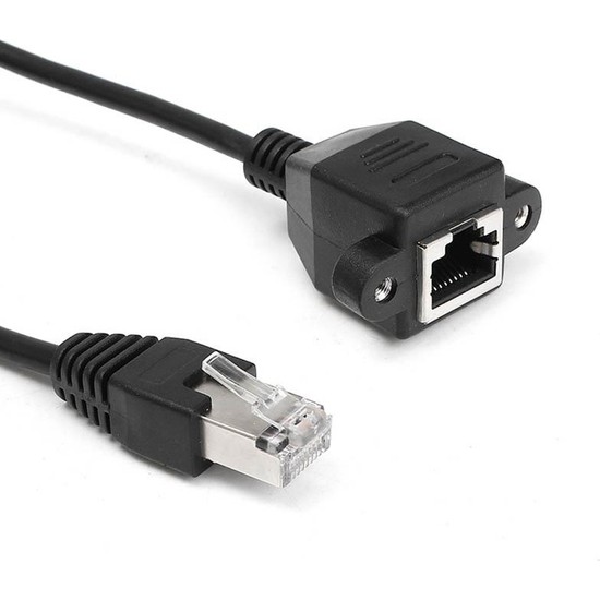 RJ 45 panel tipi dişi erkek ethernet uzatma kablosu 2m Fiyatı