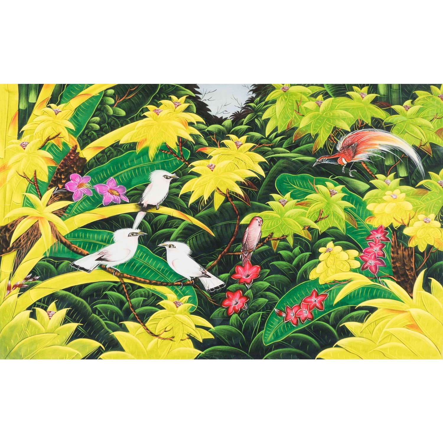 Baronga Handcrafts Song of the Birds Yağlıboya Tablosu Fiyatı