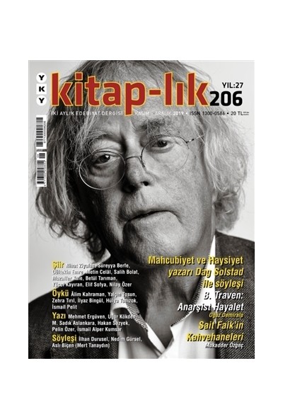 Kitaplık Sayı: 206 / Kasım Aralık 2019 Kitaplık Sayı: 206 / Kasım Aralık 2019