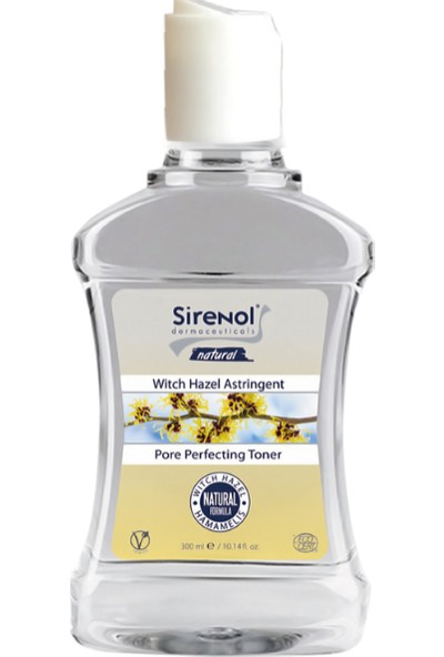 Sirenol Natural Cadı Fındığı Cilt Sıkılaştırıcı Gözenek Temizleyici Tonik