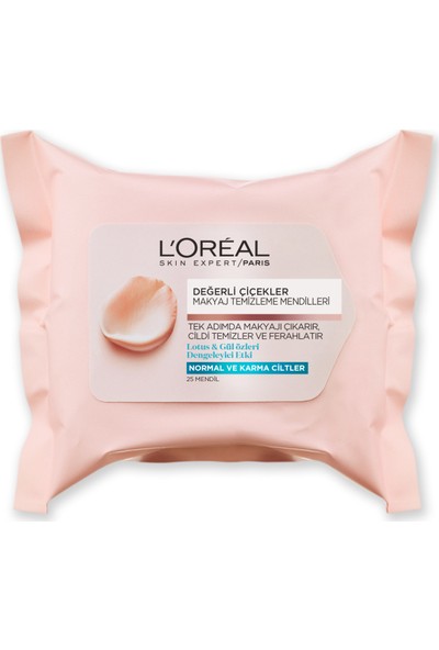Loreal Değişen Çiçekler Temizleme Mendili