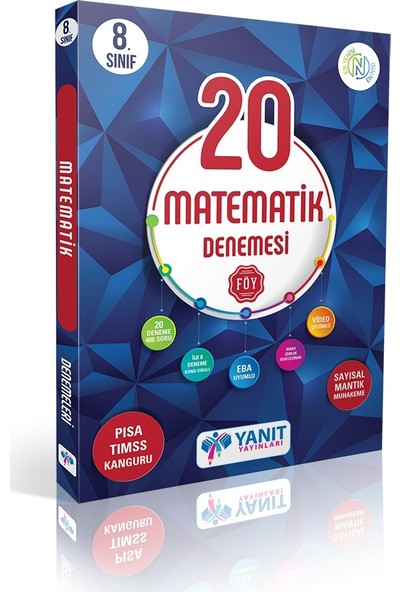 Yanıt Yayınları 8. Sınıf 20 Matematik Denemesi Video Çözümlü
