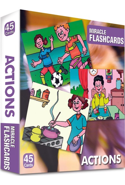 Miracle Flashcards Actions (47 Pictures) Miracle Flashcards Actions (47 Pictures)