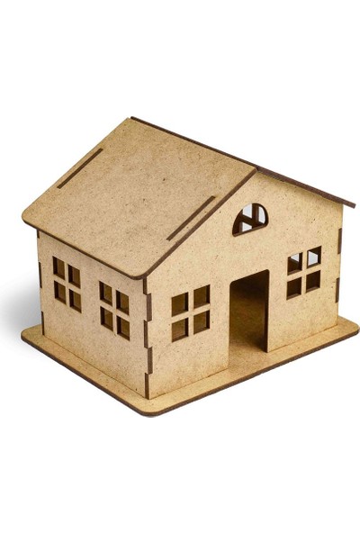 4kmobil Ahşap Mdf Maket Sade Ev