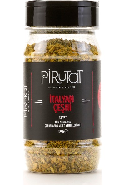 Pirutat İtalyan Çeşni 125 g Pet