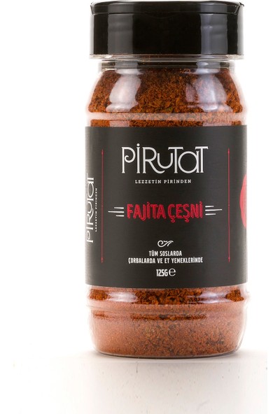 Pirutat Fajita Çeşni 125 g Pet