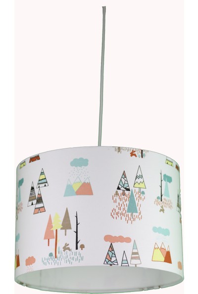 İnka Kabile Desen Çocuk Odası Avize