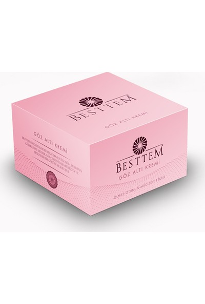 Besttem Göz Altı Kremi Besttem Göz Altı Kremi Yer Çekimine Yenik Düşen Göz Altlarınız Için Özel Olarak Tasarlandı. Besttem Göz Altı Kremi Besttem Göz Altı Kremi Yer Çekimine Yenik Düşen Göz Altlarınız Için Özel Olarak Tasarlandı.