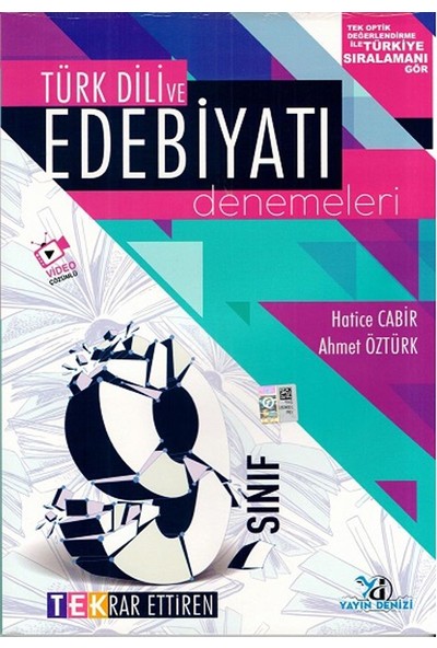 Yayın Denizi 9. Sınıf Türk Dili ve Edebiyatı TEK Serisi Denemeleri - Ahmet Öztürk Yayın Denizi 9. Sınıf Türk Dili ve Edebiyatı TEK Serisi Denemeleri - Ahmet Öztürk