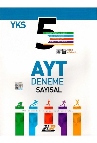 Hız ve Renk Yayınları AYT Sayısal 5 li Deneme