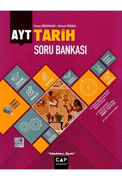 Çap Yayınları AYT Tarih Soru Bankası - Behçet Önder Çap Yayınları AYT Tarih Soru Bankası - Behçet Önder