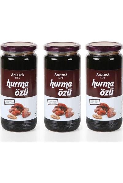 Ancora Life Hurma Özü 640 gr 3'lü Paket Ancora Life Hurma Özü 640 gr 3'lü Paket