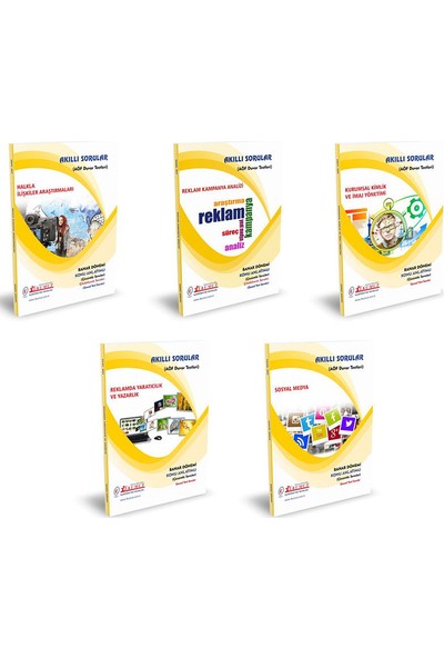 İlkumut Yayıncılık AÖF Halkla İlişkiler Ve Reklamcılık 4 Sınıf 8 Yarıyıl Bahar Dönemi Konu Anlatımlı Soru Bankası Set