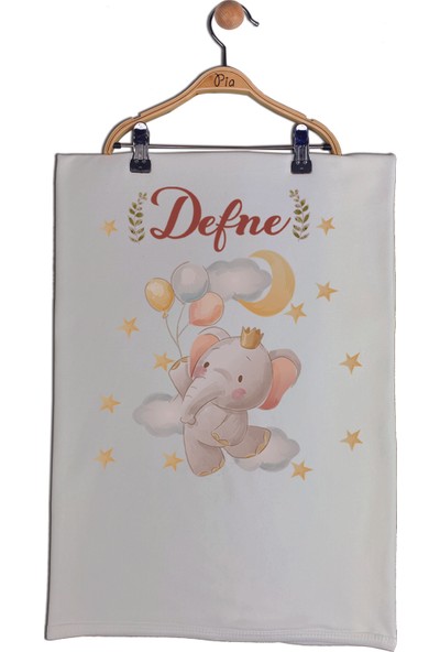 Pia Baby Gl 1913-09 İsme Özel Bebek Battaniyesi