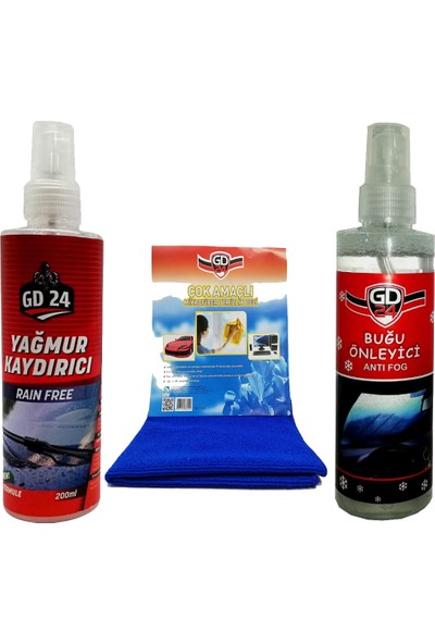 GD24 Kışlık Oto Bakım Seti GD24 Kışlık Oto Bakım Seti