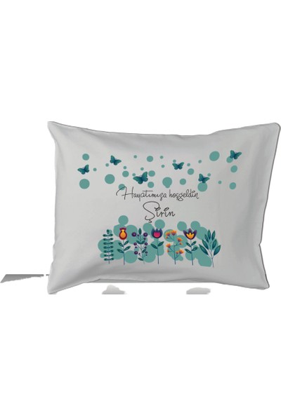 Pia Baby Gl 1943-10 İsme Özel Bebek Yastık Kılıfı