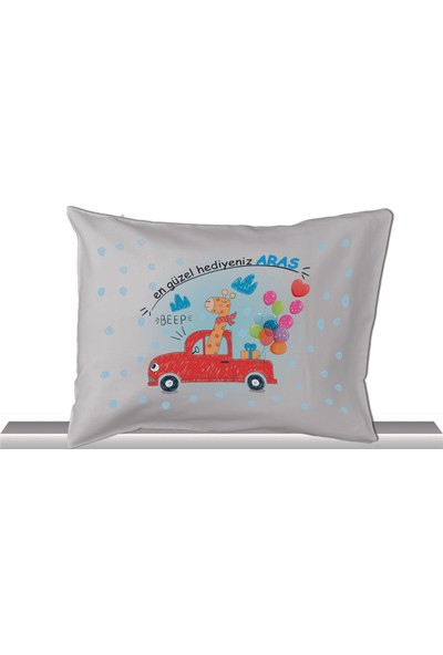Pia Baby Gl 1902-10 İsme Özel Bebek Yastık Kılıfı Pia Baby Gl 1902-10 İsme Özel Bebek Yastık Kılıfı