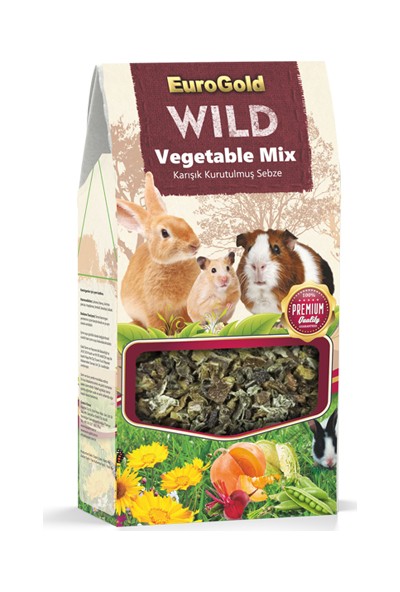 Eurogold Wild Vegetable Mix Kurutulmuş Karışık Sebze 80 g
