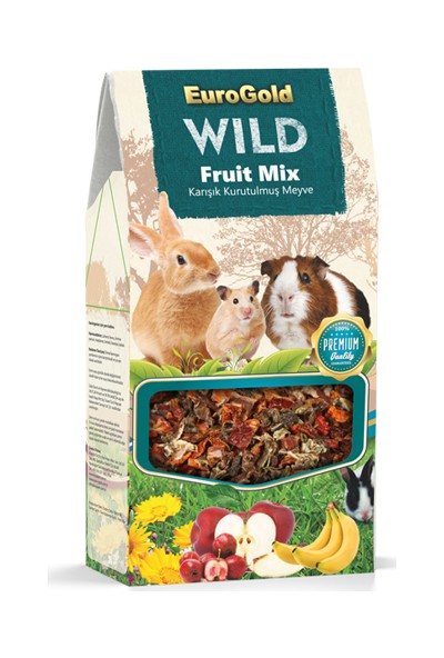 Eurogold Wild Fruit Mix Kurutulmuş Karışık Meyve 80 g Eurogold Wild Fruit Mix Kurutulmuş Karışık Meyve 80 g
