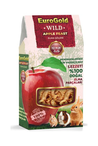 Eurogold Wild Apple Feast Kemirgen Yem Katkısı 70 g
