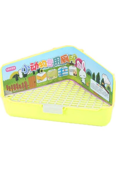 Carno Tavşan Tuvaleti Üçgen Büyük Sarı