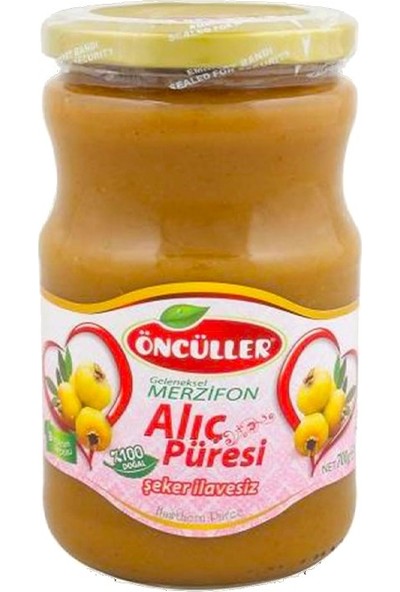 Öncüller Doğal Alıç Püresi Şeker Ilavesiz 700 gr