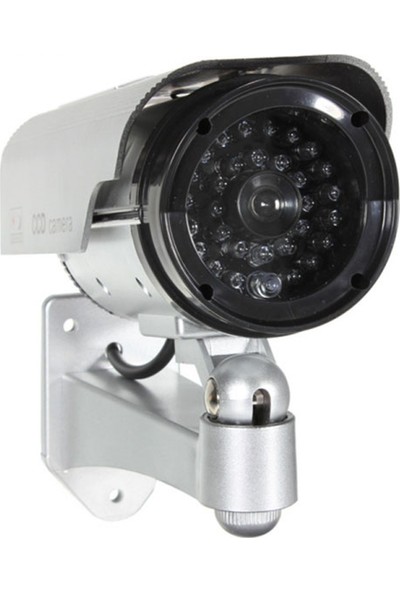 Zabata LED Işıklı Sahte Güvenlik Kamerası Zabata LED Işıklı Sahte Güvenlik Kamerası