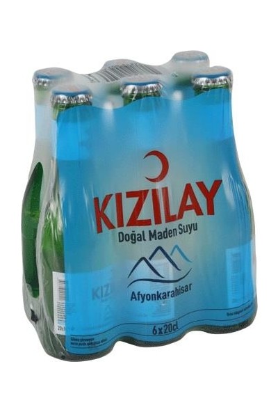 Kızılay Maden Suyu 200 ml 6'lı