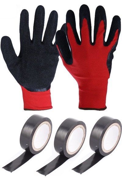 Modacar Mastercare Premium Yanmaz Iş Eldiveni 4'lü + Izole Bant 3'lü Modacar Mastercare Premium Yanmaz Iş Eldiveni 4'lü + Izole Bant 3'lü