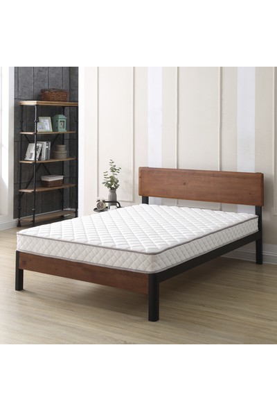 Avocado Aura Yaylı Yatak Lüx Pamuklu Kumaş Yaylı Yatak 80 x 180 cm