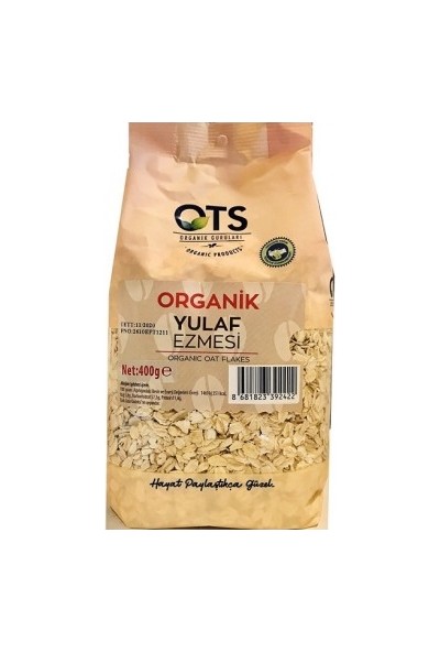 Ots Organik Yulaf Ezmesi 400 gr Ots Organik Yulaf Ezmesi 400 gr